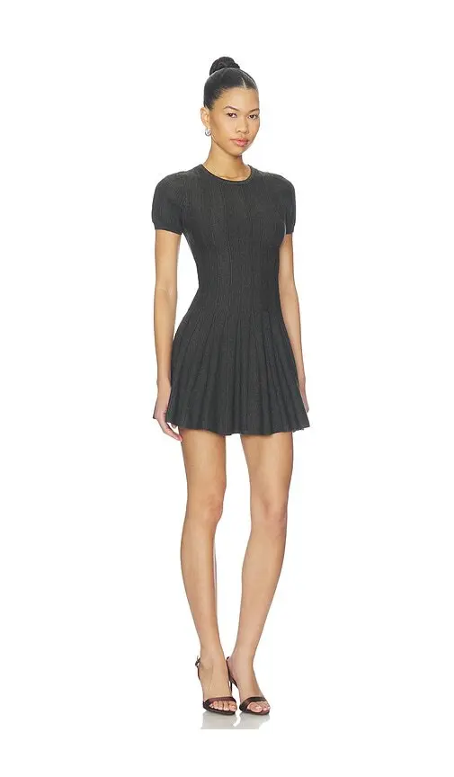Heartloom Ribbed Knit Sweater Dress