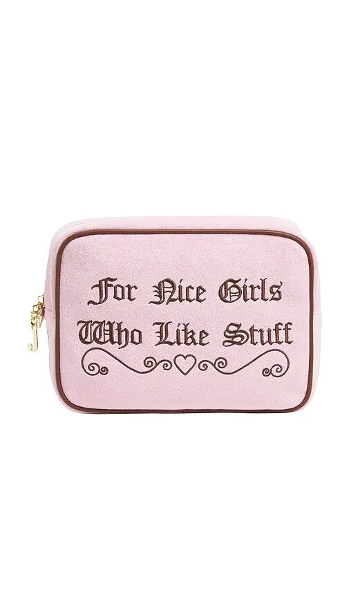 Stoney Clover Lane X Juicy Couture Large Pouch - Terry