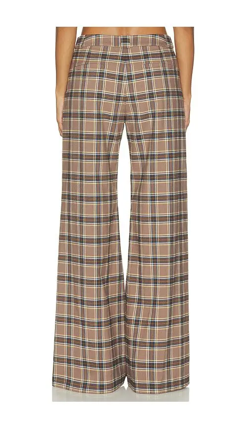 Amanda Uprichard Saddler Pants In Brown