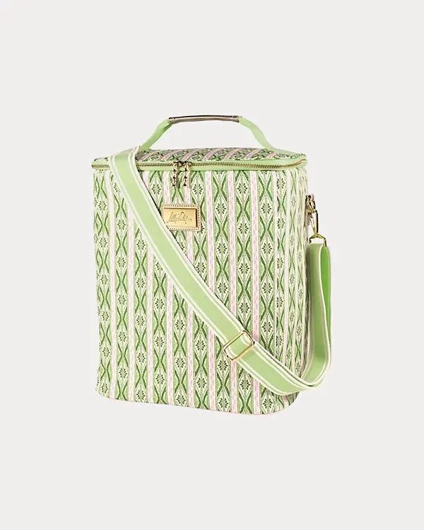 Lilly Pulitzer® Wine Carrier, Adjustable Straps - Multicolor