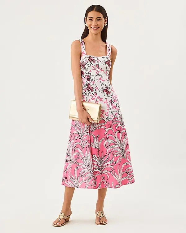 Lilly Pulitzer® Maella Midi Dress - Pink