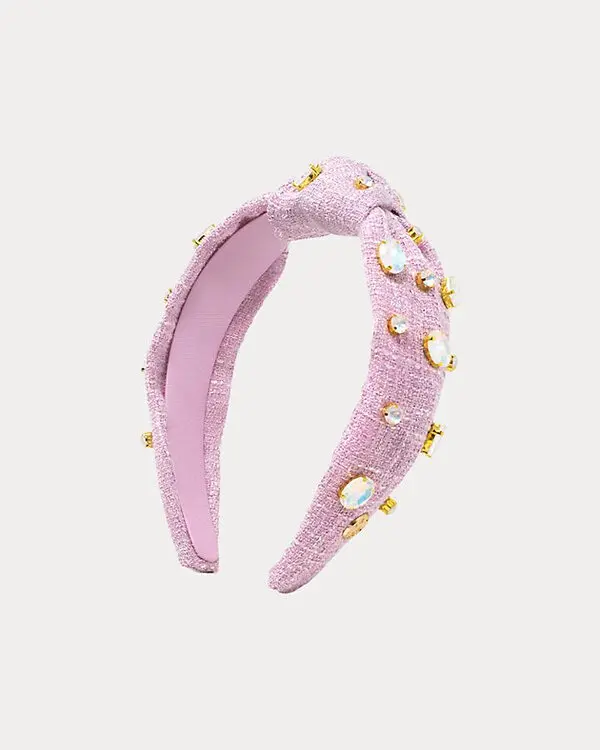 Lilly Pulitzer® Slim Knot Embellished Headband - Oleander Pink