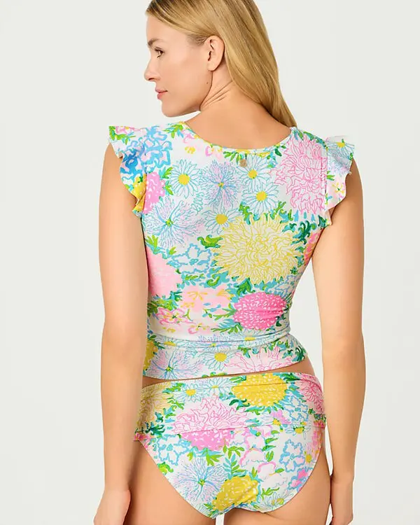 Lilly Pulitzer® Jossette Rashguard Tankini Top