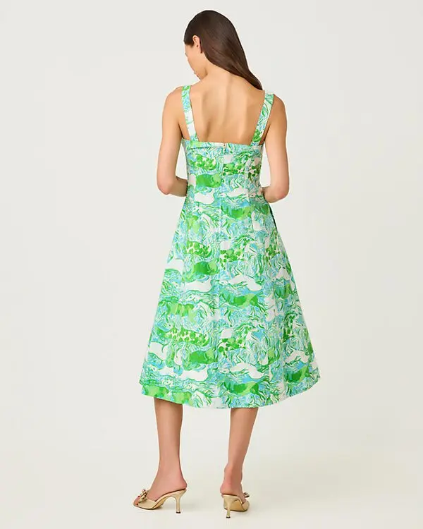 Lilly Pulitzer® Nelly Stretch Midi Dress