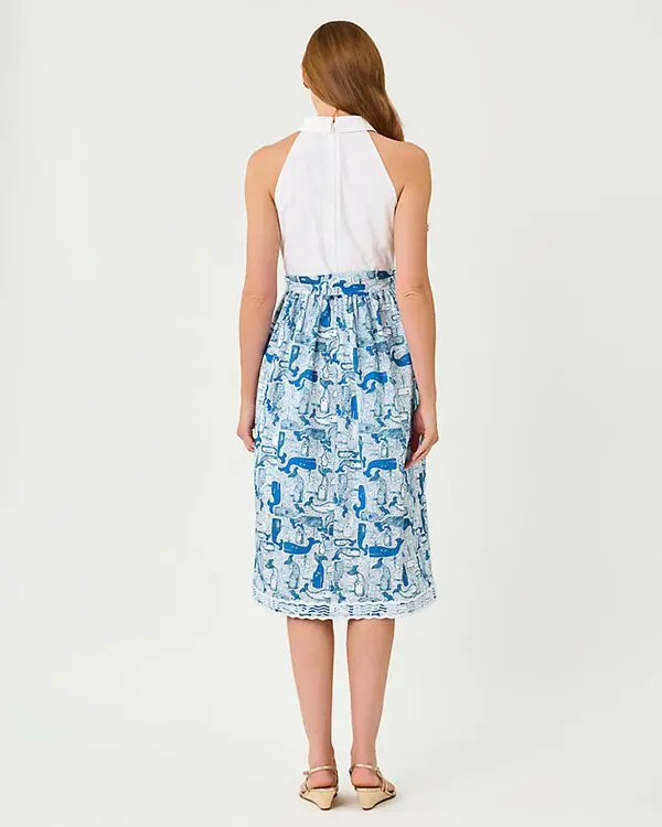 Lilly Pulitzer® Mauritzia Halter Midi Shirtdress