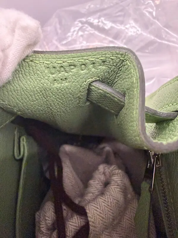 Hermès Vert Criquet Epsom Sellier Kelly 28 Phw