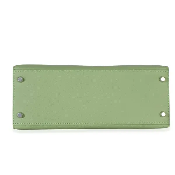 Hermès Vert Criquet Epsom Sellier Kelly 28 Phw