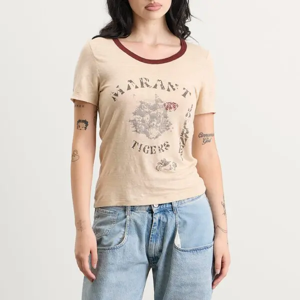 Isabel Marant Étoile Toile Kiliann Logo T-shirt