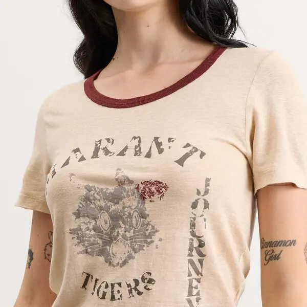 Isabel Marant Étoile Toile Kiliann Logo T-shirt
