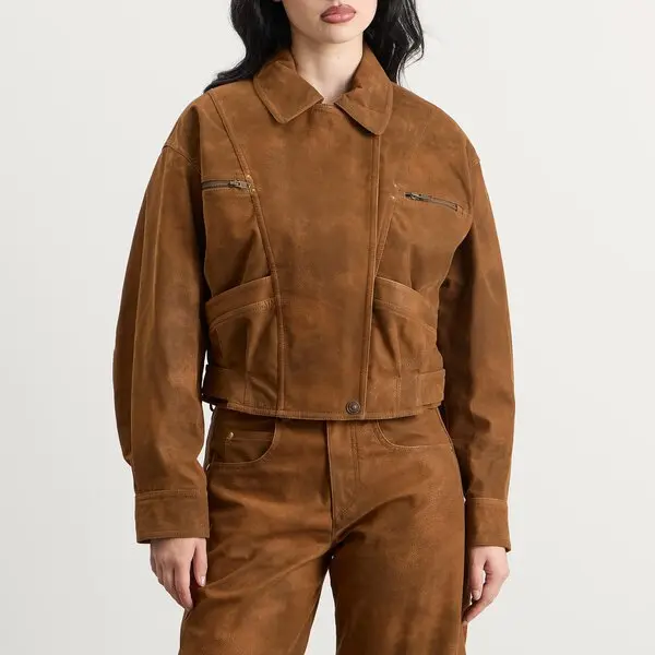 Isabel Marant Étoile Toile Belma Faux Suede Jacket