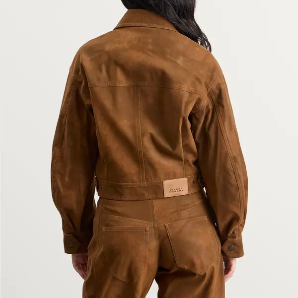 Isabel Marant Étoile Toile Belma Faux Suede Jacket