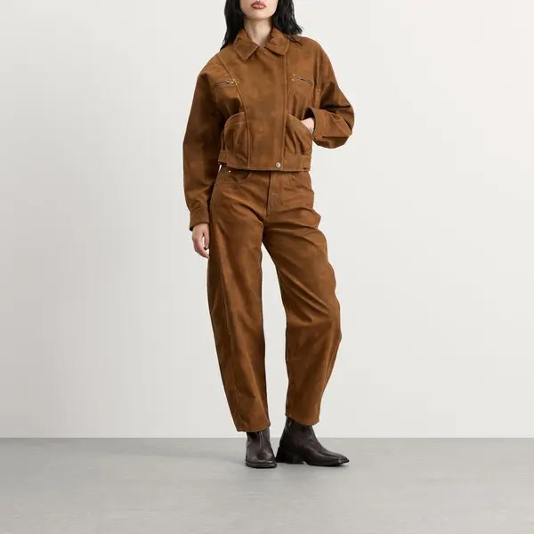 Isabel Marant Étoile Toile Belma Faux Suede Jacket