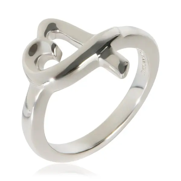 Tiffany & Co. Sterling Silver Paloma Picasso Loving Heart Ring