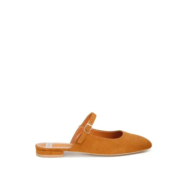 RAG & CO Buckled Suede Flats