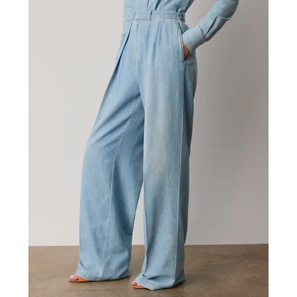 Ralph Lauren Livie Cotton Denim Pants