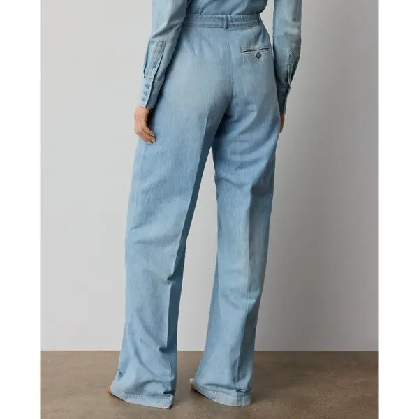 Ralph Lauren Livie Cotton Denim Pants