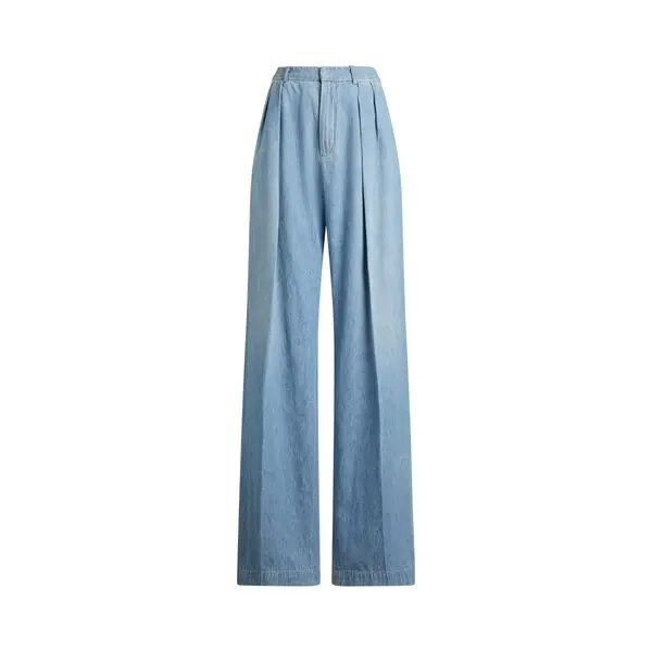 Ralph Lauren Livie Cotton Denim Pants