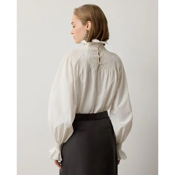 Ralph Lauren Maddison Poplin Blouse