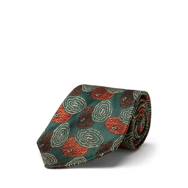 Ralph Lauren Handmade Silk Jacquard Tie