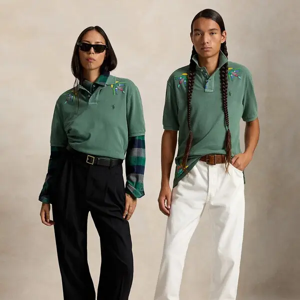 Ralph Lauren Prl X Tópa Strong Sage Polo Shirt - Washed Forest