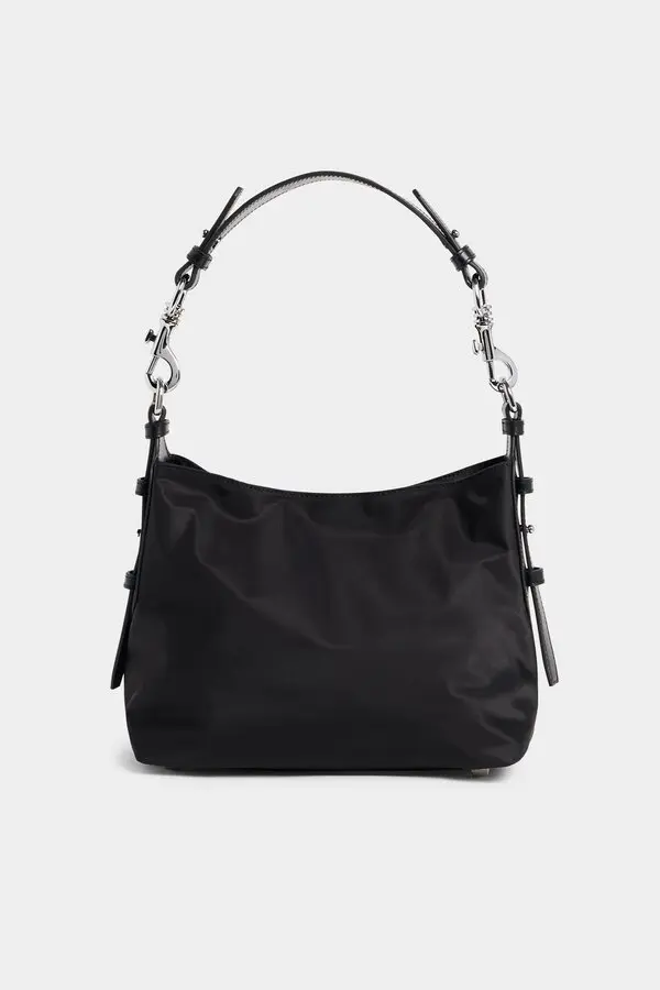 Dsquared2 Basic Hobo Small - Black
