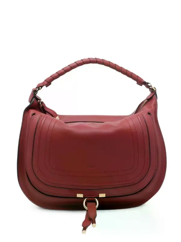 Chloé Marcie Shoulder Bag - Red