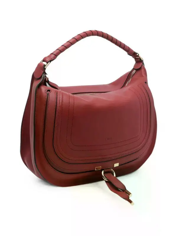 Chloé Marcie Shoulder Bag - Red