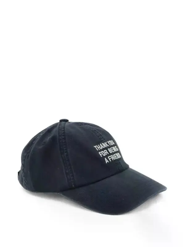 AMI Paris Slogan-embroidered De Coeur Baseball Cap