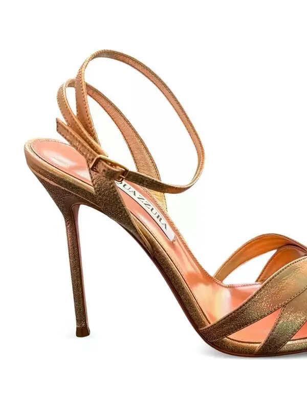 AQUAZZURA Ankle-strap Leather Sandals