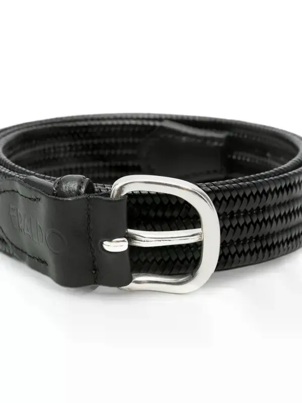 ERALDO Woven-design Buckle-fastening Belt