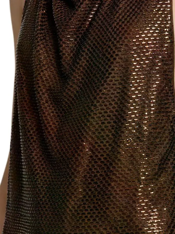 SELF-PORTRAIT Bead-embellished Maxi Dress