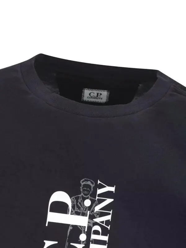 C.P. COMPANY Logo-print T-shirt