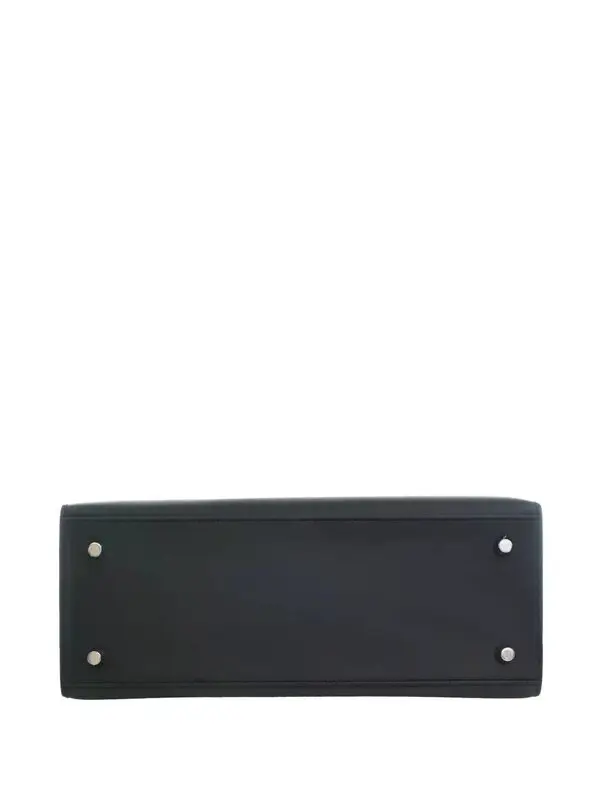 Hermès Kelly Ii Sellier 28 Satchel - Blue