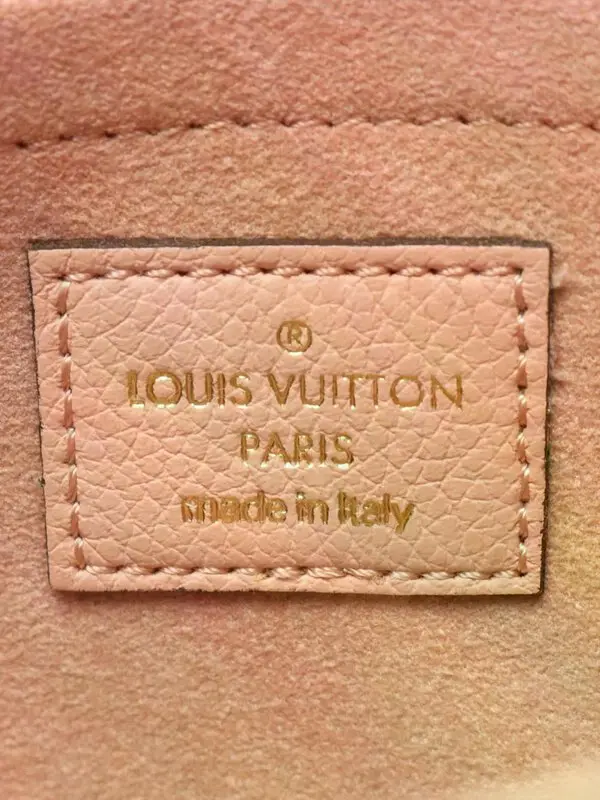 LOUIS VUITTON 2010-2026 Monogram Empreinte Pochette Felicie Crossbody Bag - Pink