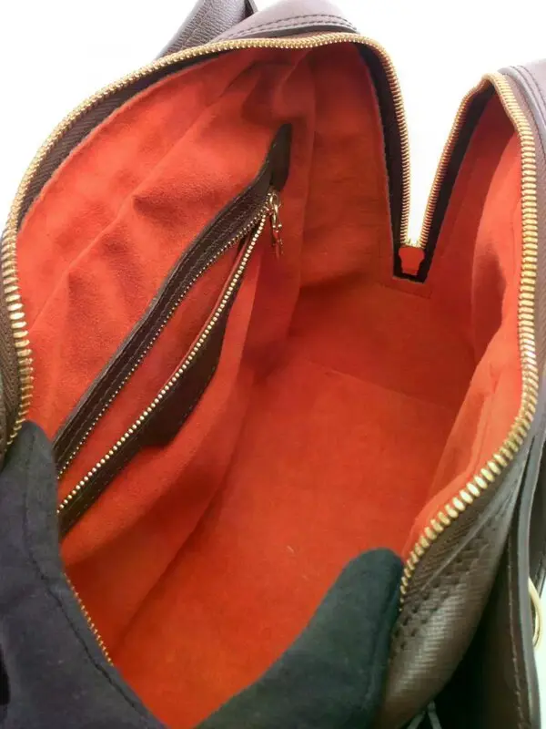 LOUIS VUITTON 2004 Damier Ebene Triana Handbag