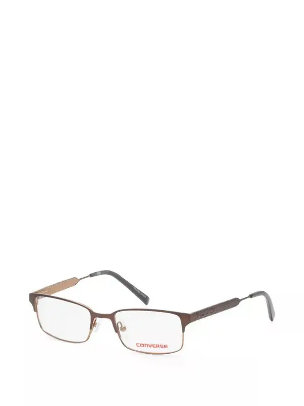 CONVERSE Rectangle-frame Glasses - Brown