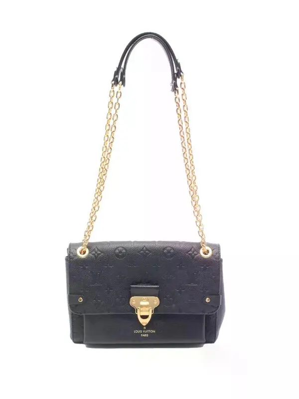 LOUIS VUITTON 2020 Monogram Empreinte Vavin Pm Shoulder Bag - Black