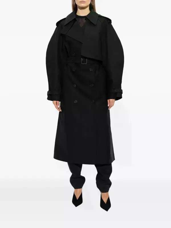 ANINE BING Pascale Double-breasted Trench Coat