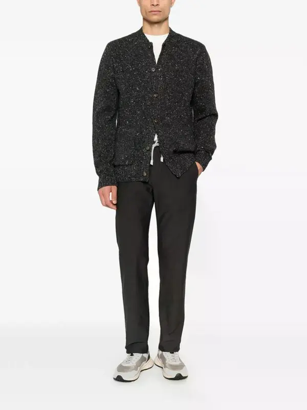 Eleventy Button-up Cardigan - Grey