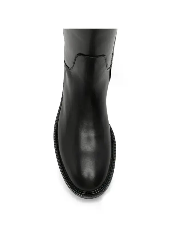 COCCINELLE Logo-plaque Leather Boots