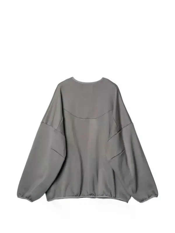 YOSHIOKUBO Fleece-lined Relaxed-fit Sweatshirt - Green
