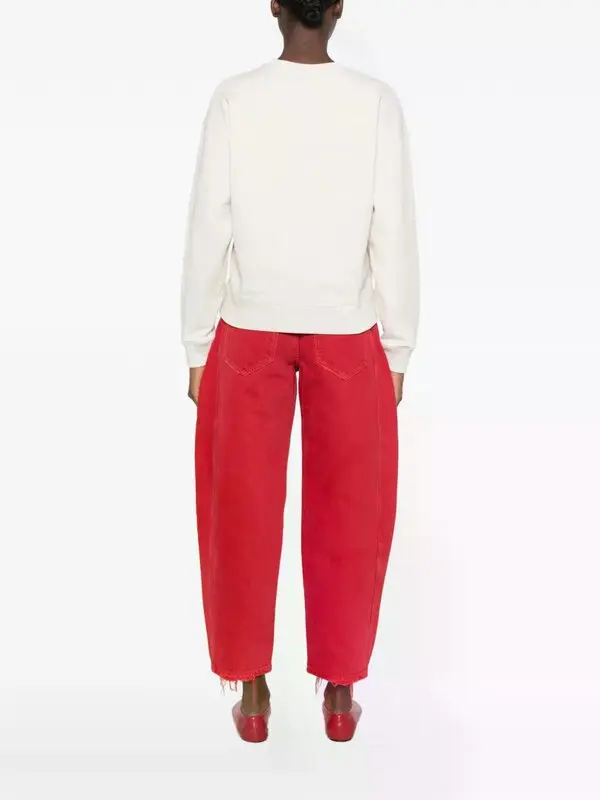 Maison Kitsuné Chillax Fox-patch Sweater - Neutrals