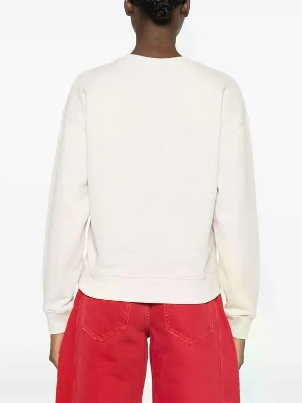 Maison Kitsuné Chillax Fox Patch Crew Neck Sweater