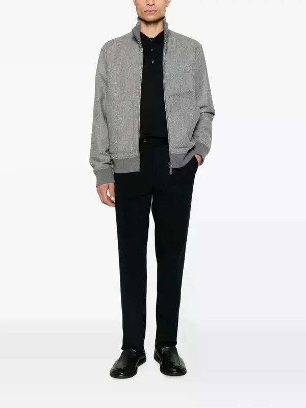 John Smedley Belpert Long-sleeve Polo Sweater
