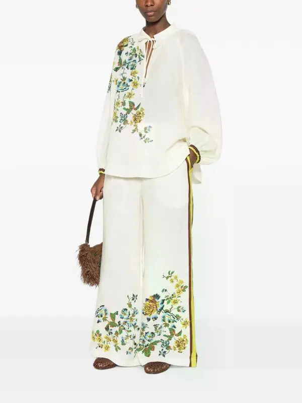 ALEMAIS Phyllis Floral-print Blouse
