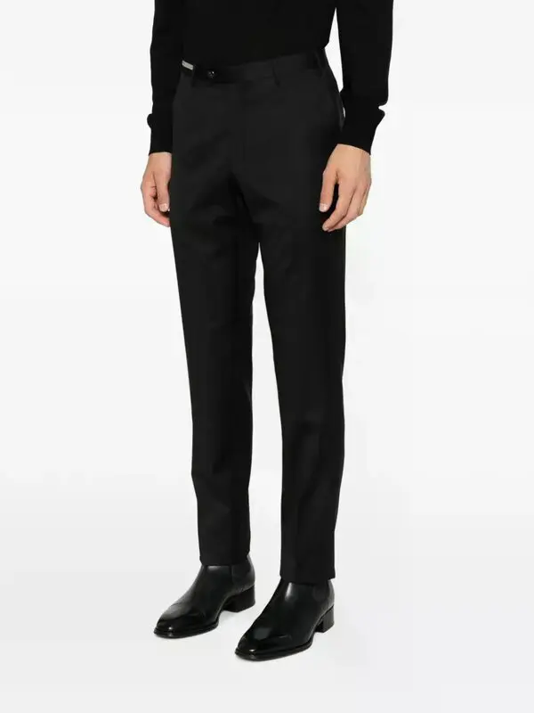 Corneliani Tailored Pressed-crease Trousers