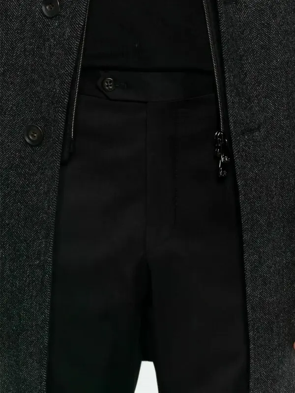 Corneliani Tailored Pressed-crease Trousers