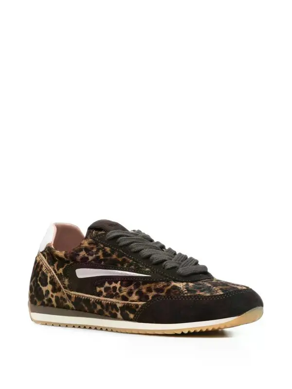 D.a.t.e. Leopard-print Sneakers