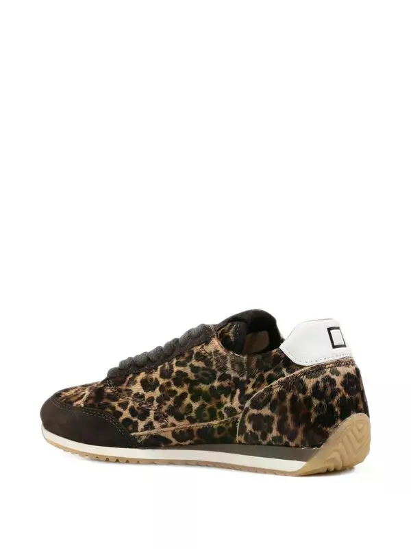 D.a.t.e. Leopard-print Sneakers