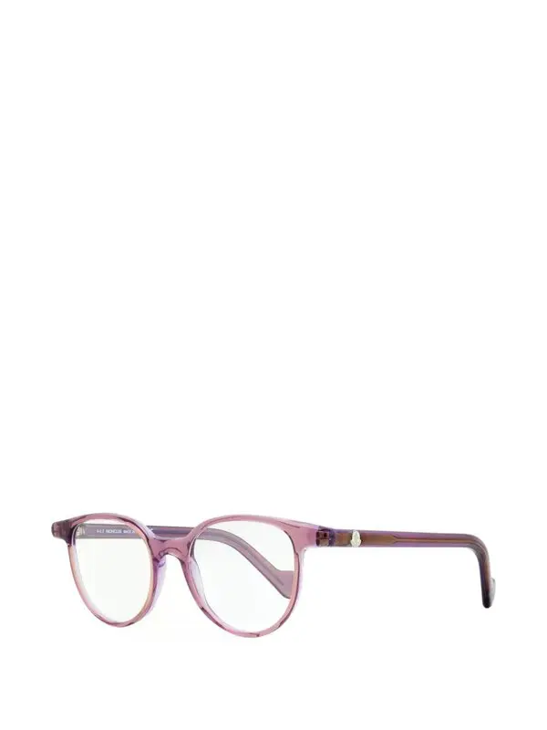 Moncler Round Frame Glasses - Pink